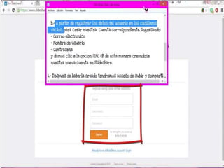 Como crear-una-cuenta-en-slideshare | PPT