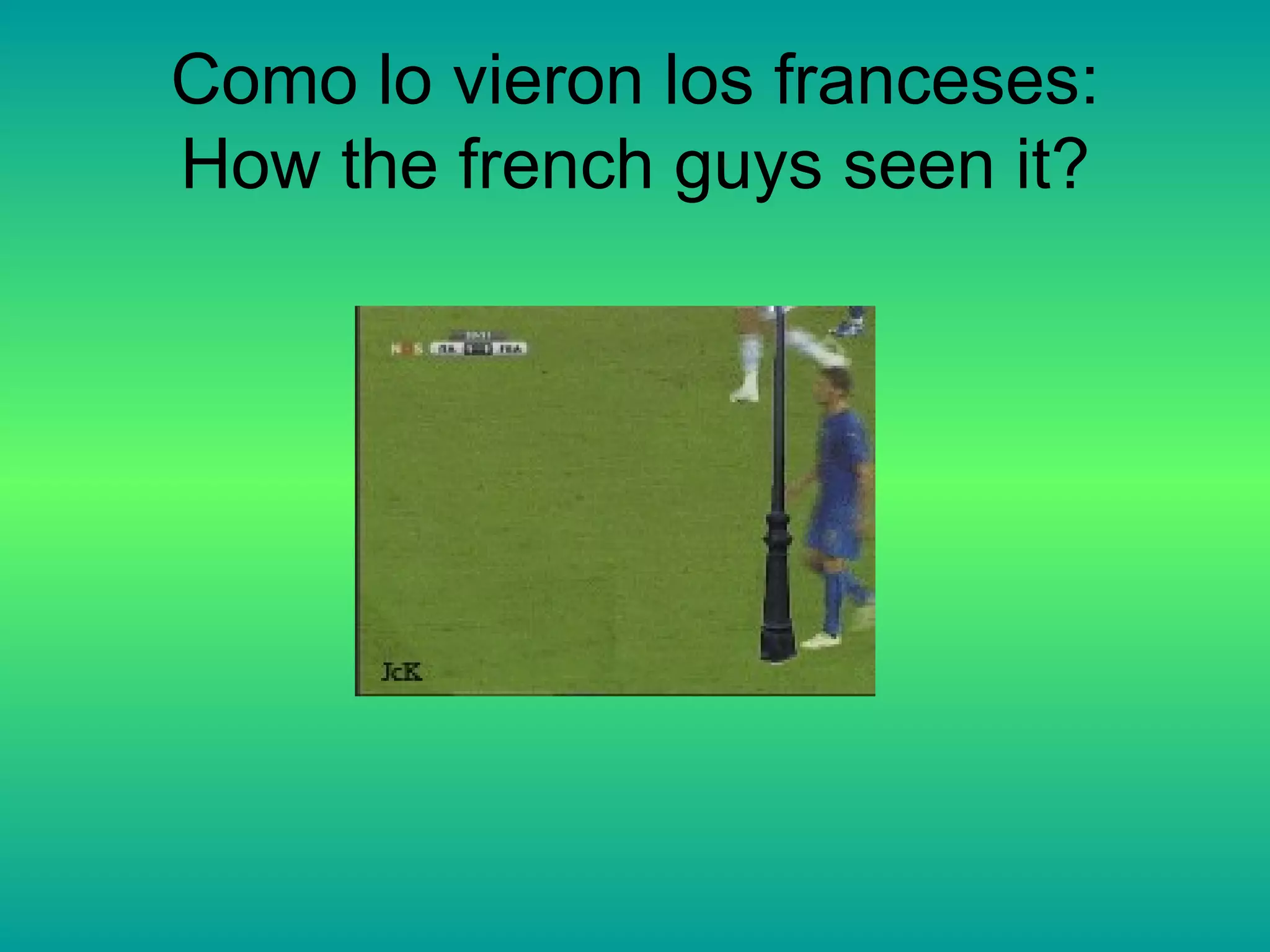 como lo viste? | PPT
