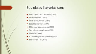 Como agua para chocolate | PPTX