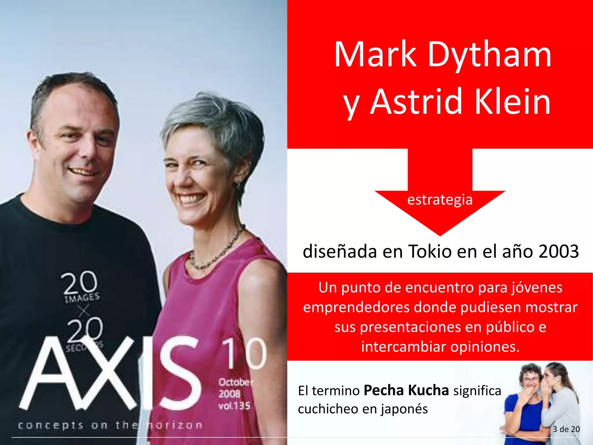 Cómo armar un pecha kucha. | PPTX
