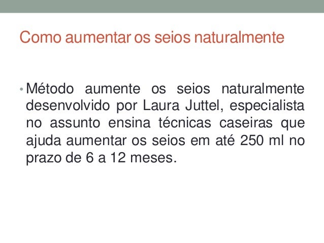 Como Aumentar Os Seios Naturalmente