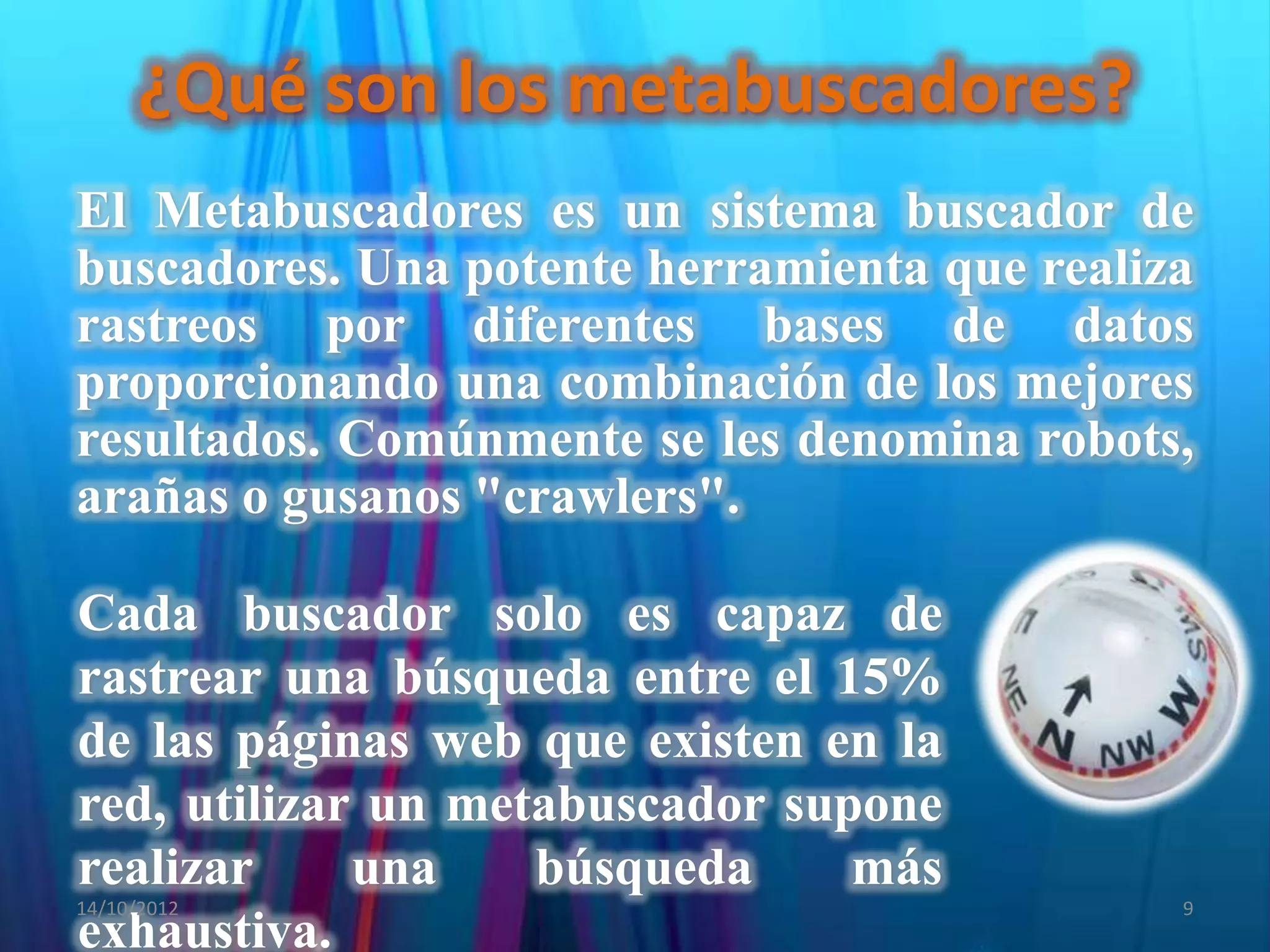 Tipos de buscadores y como buscar en ellos | PPTX