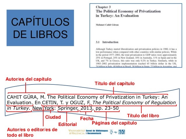 Como citar con la norma ISO 690