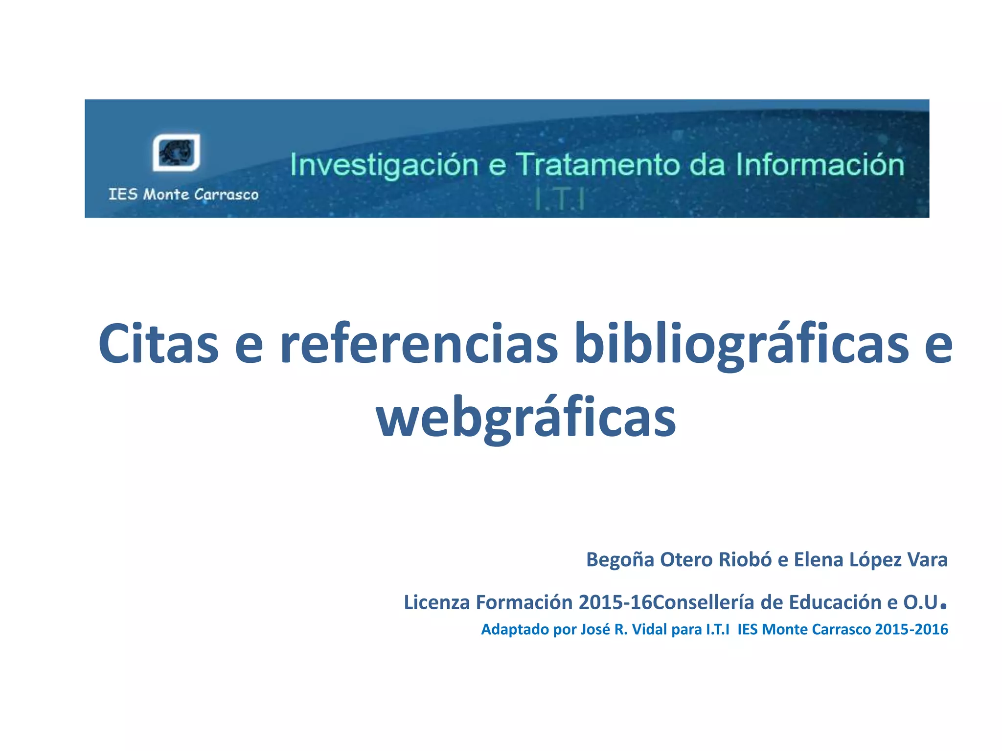 Como citar un documento | PPT