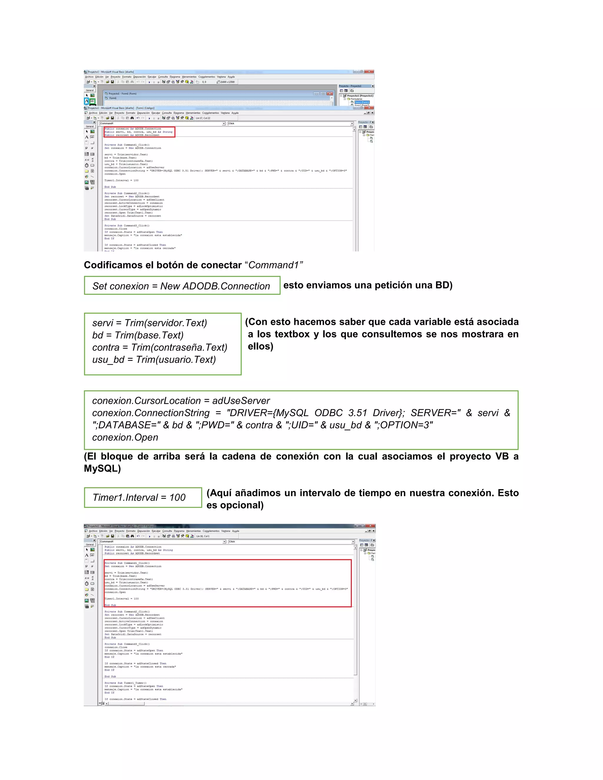 Como conectar visual basic 6.0 a una base de datos microsoft sql server ...