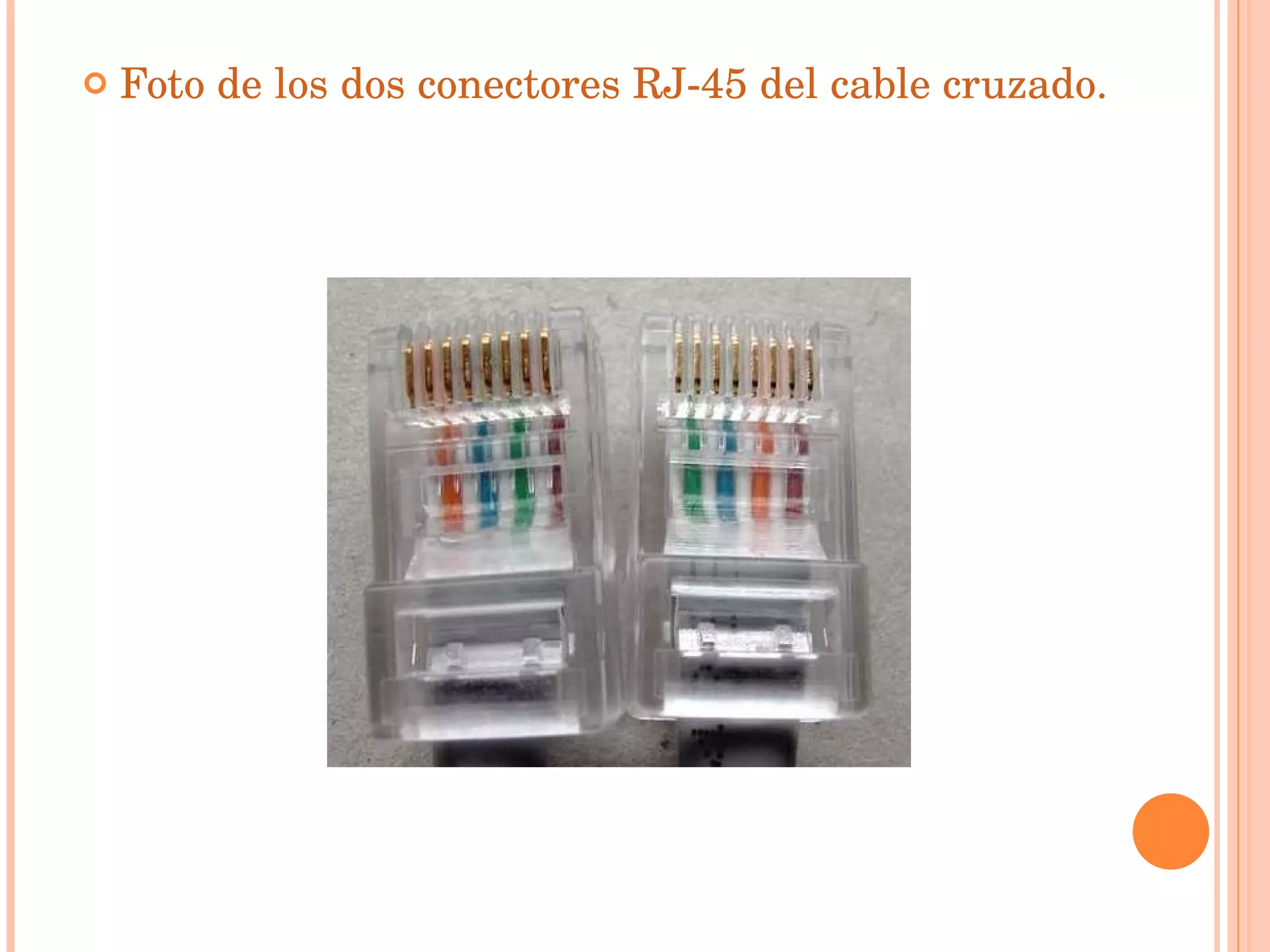 Como Construir Un Cable Cruzado Utp De Red | PPT