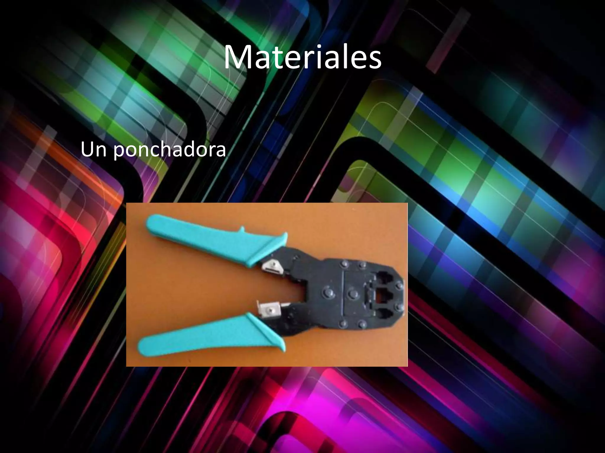Como cortar un cable utp | PPTX