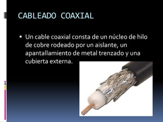 Como crear una red lan y tipos de cableado | PPTX