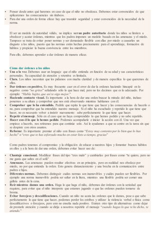 Como dar ordenes | DOCX