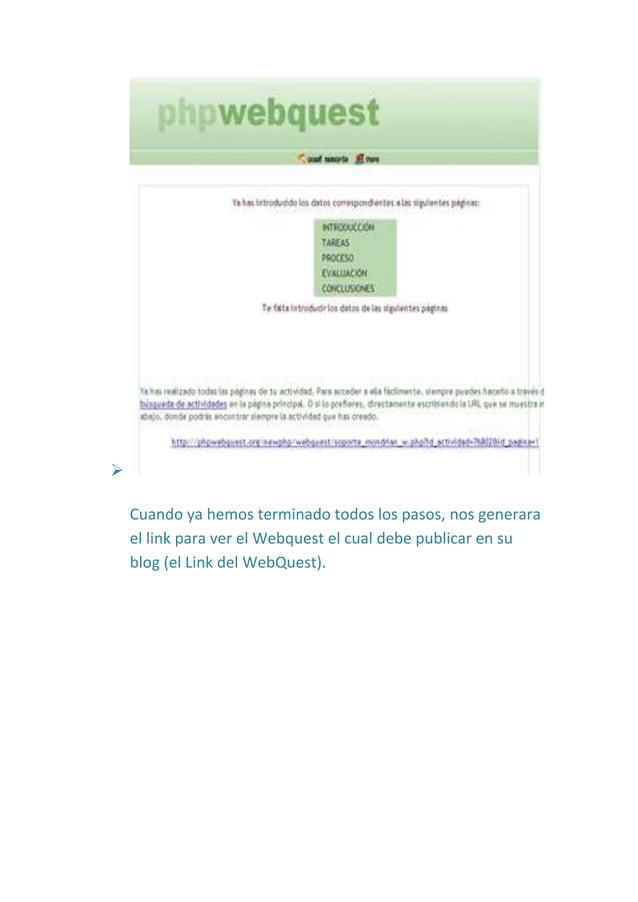 Como debemos crear una webquest | PDF