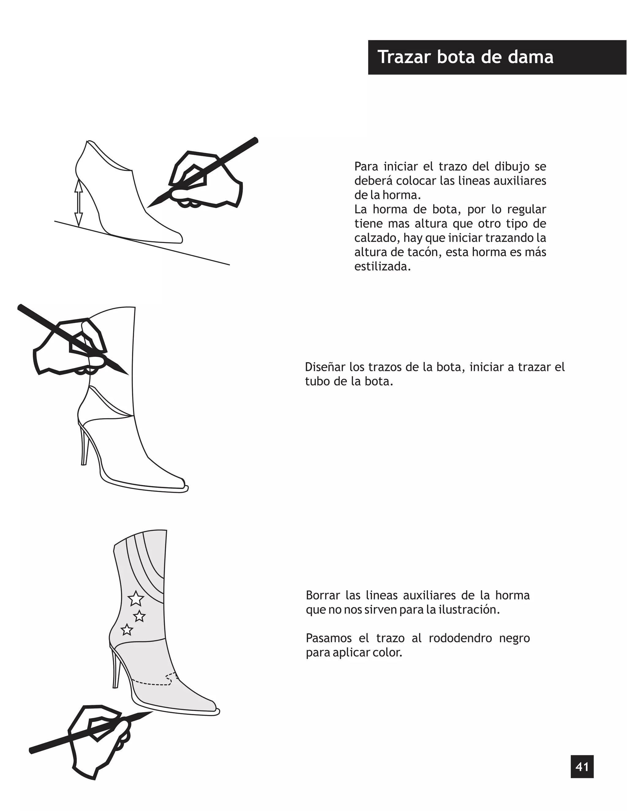 Como Dibujar Calzado Pdf
