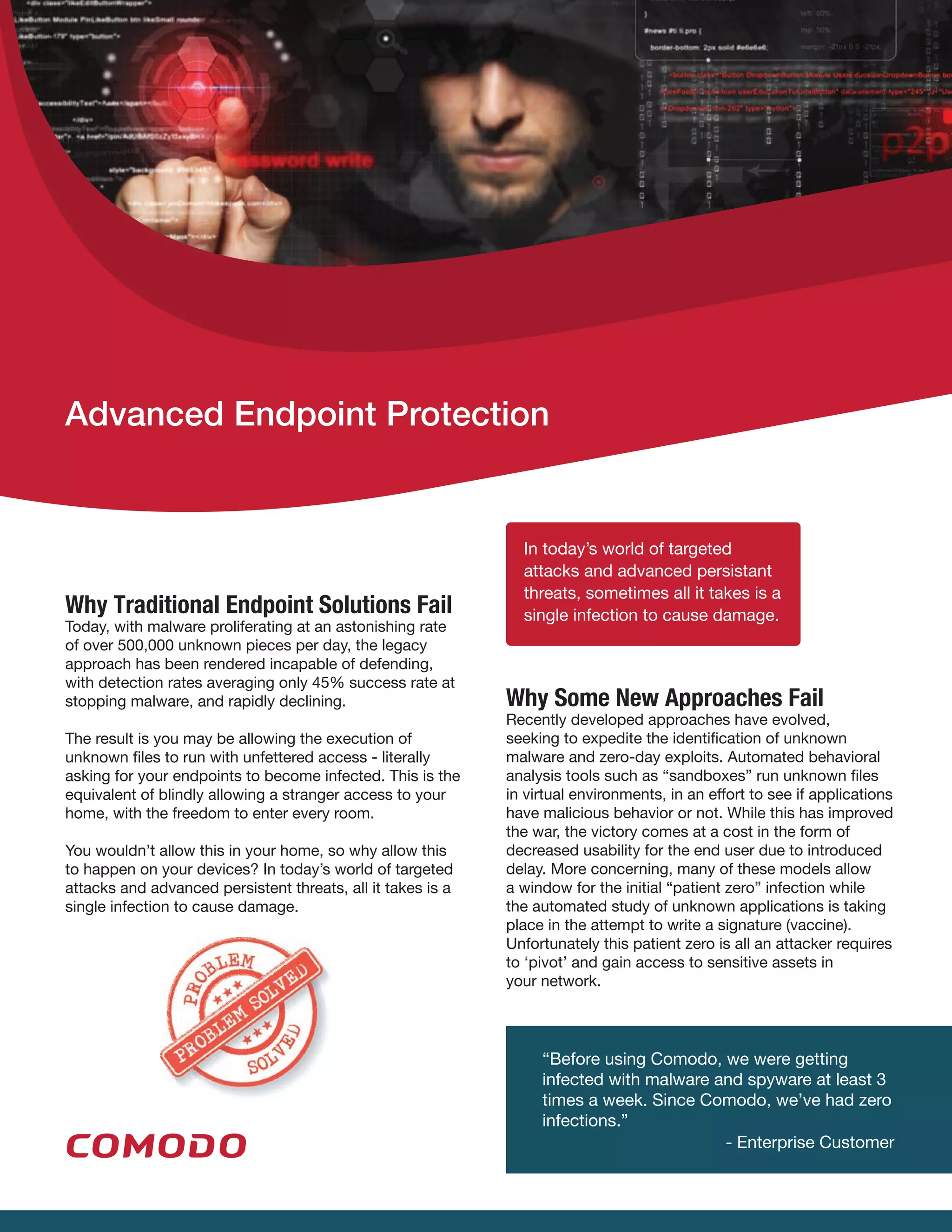 Comodo advanced endpoint protection | PDF