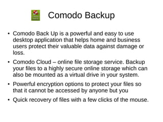 Comodo antivirus (isp) | ODP
