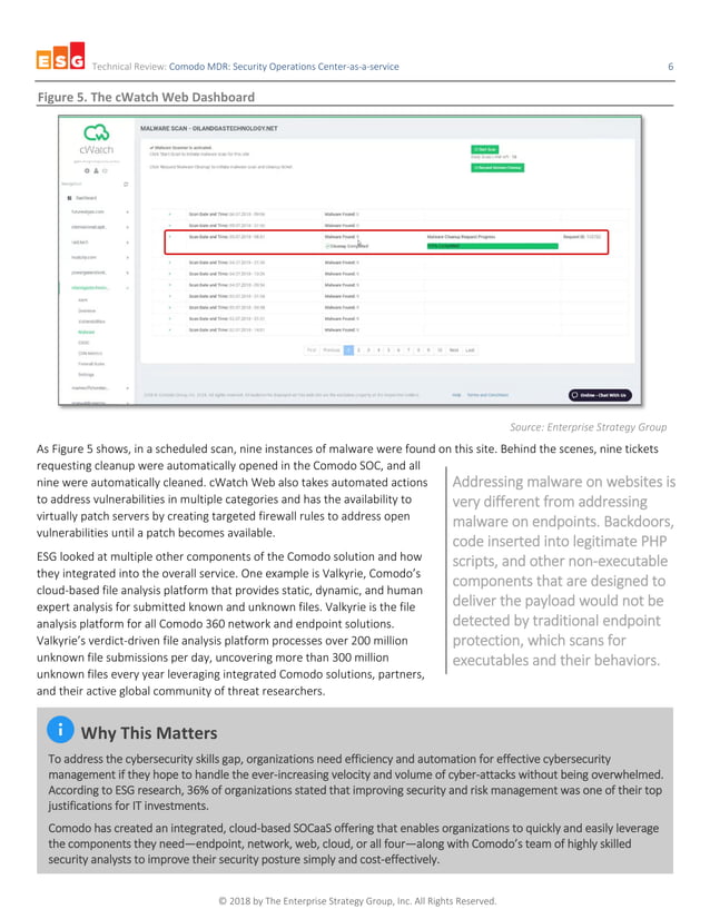 Comodo SOC service provider | PDF