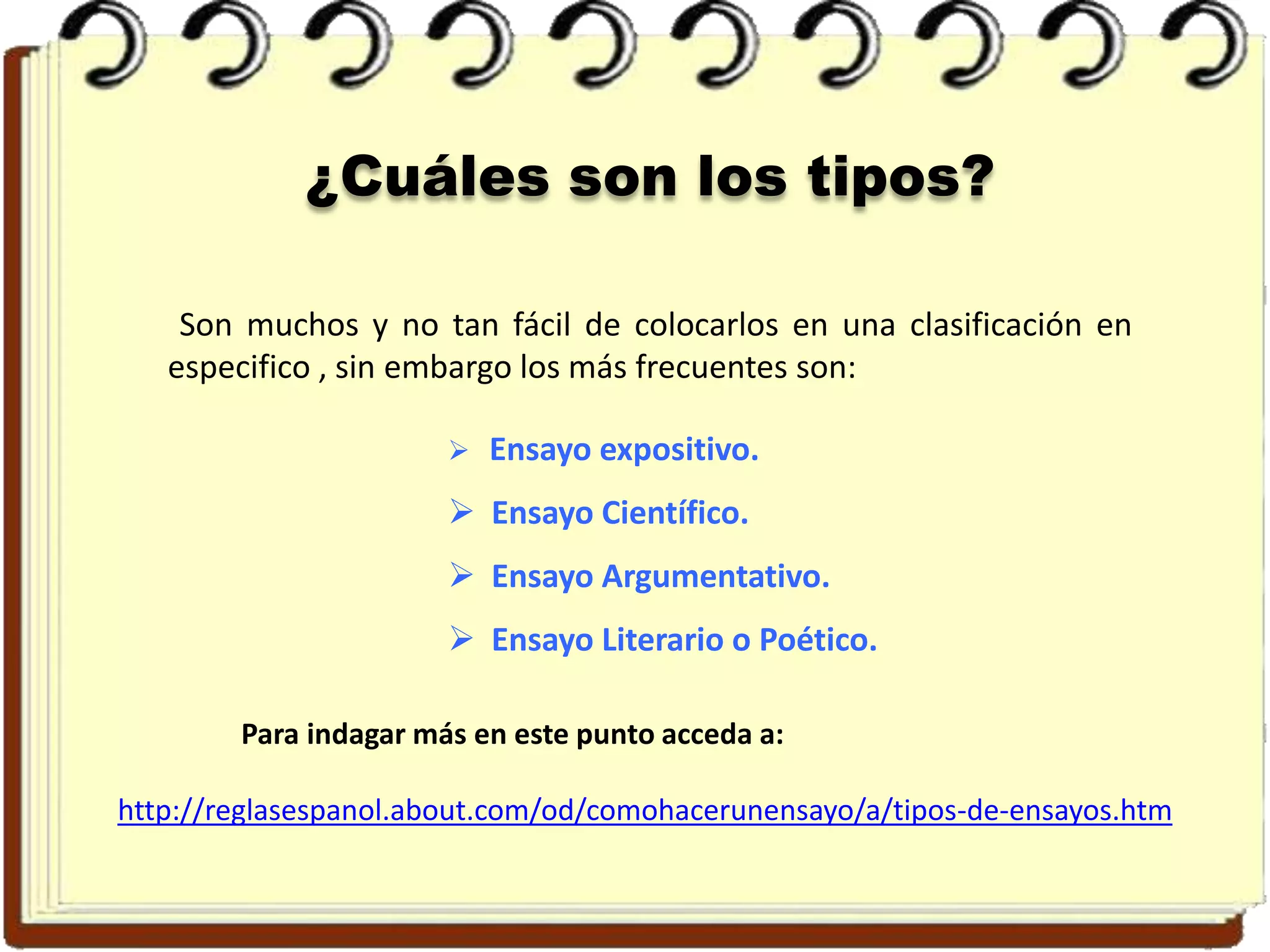 Como elaborar un ensayo | PPTX