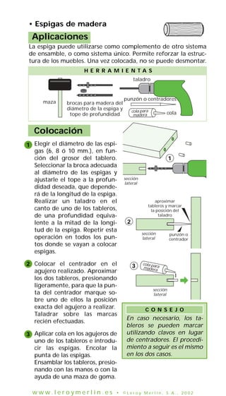 Como Ensamblar Muebles | PDF