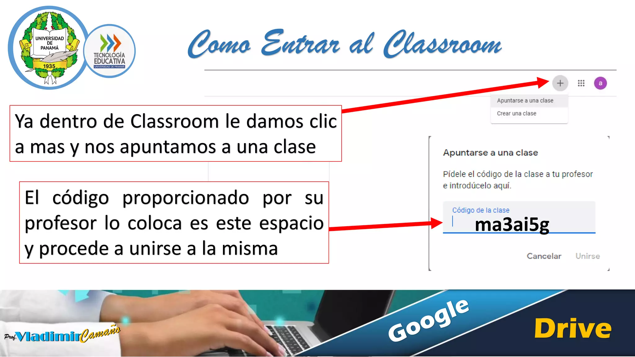 Como entrar a Classroom como estudiante | PDF