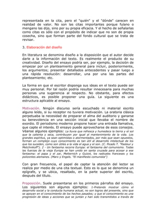 Como escribir un buen ensayo | DOC