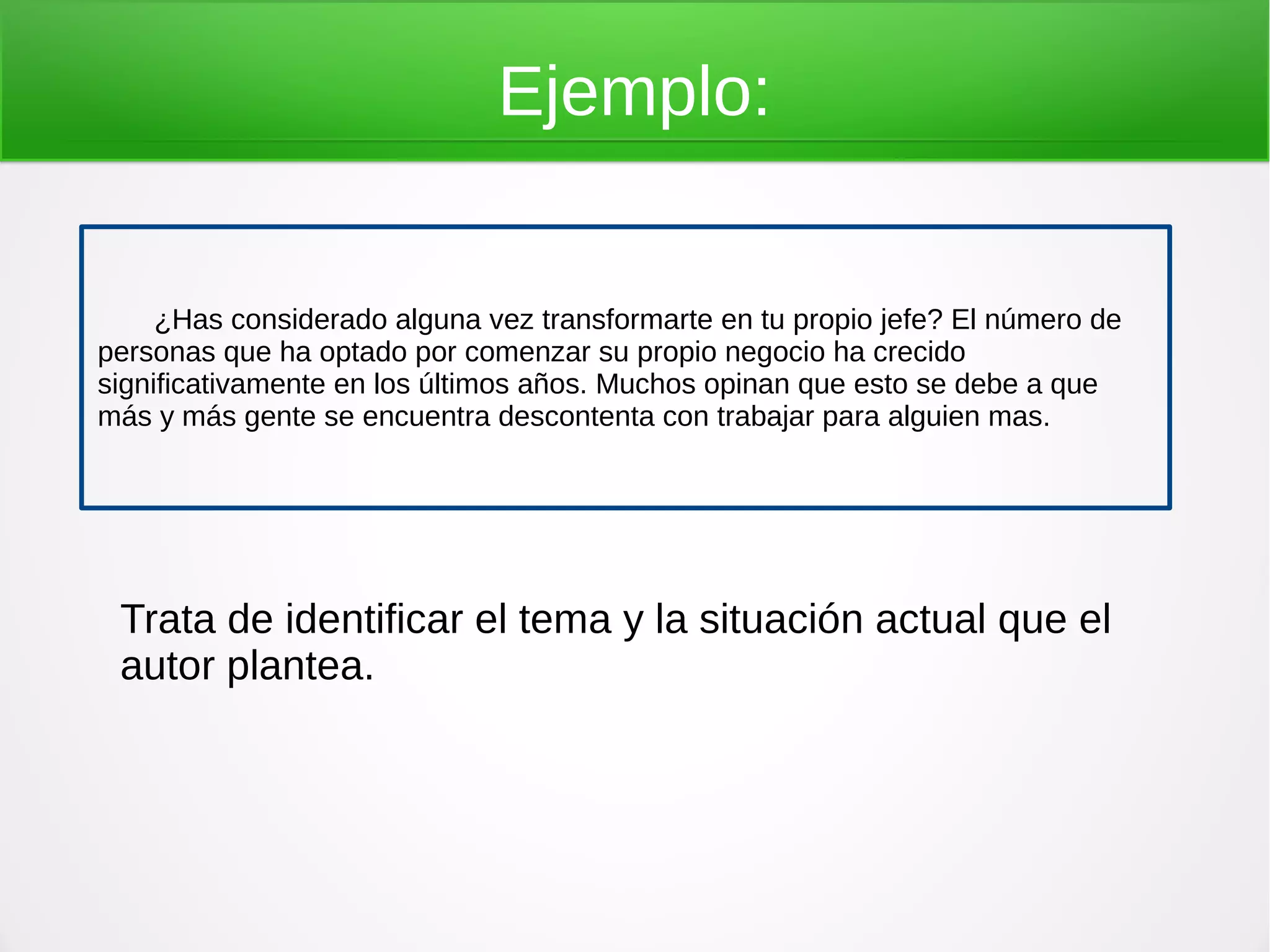 Como escribir un ensayo sobre diferentes puntos de vista | PPT