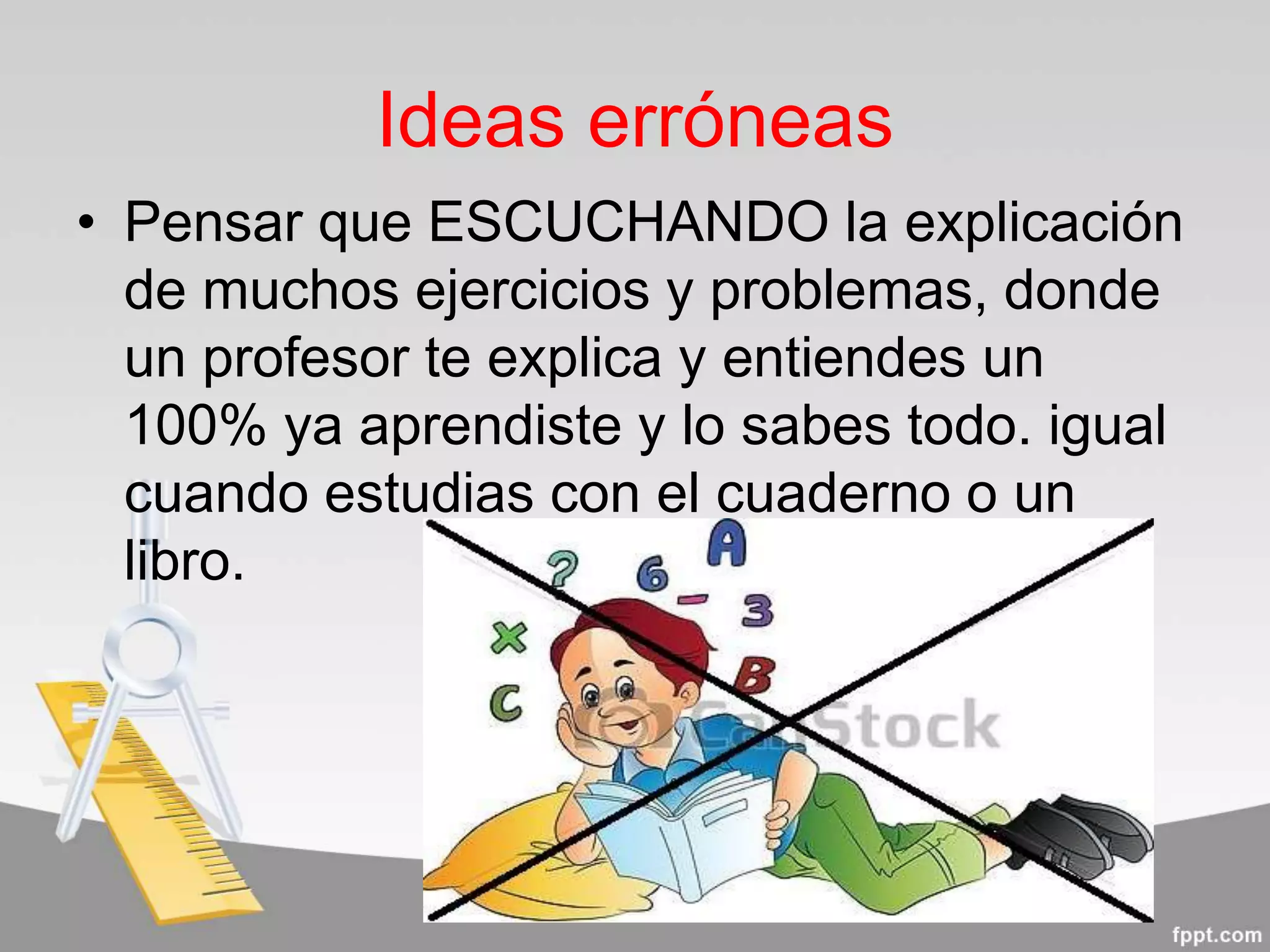 Como Estudiar Matematica Ppt