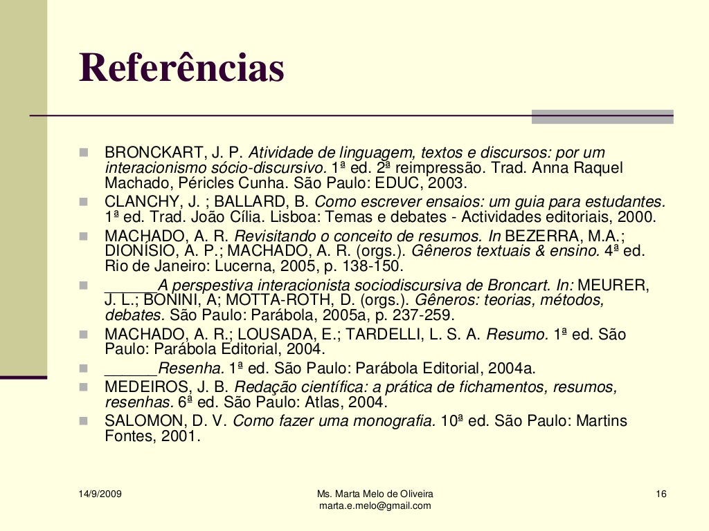 Como Fazer Citações E Referências