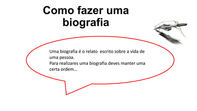 Como fazer uma biografia | PDF