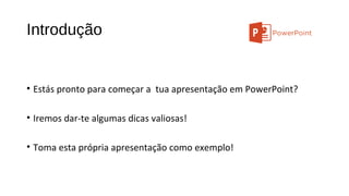 Como fazer um power point escolar | PPT