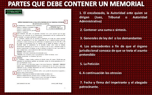 COMO HACER UN MEMORIAL