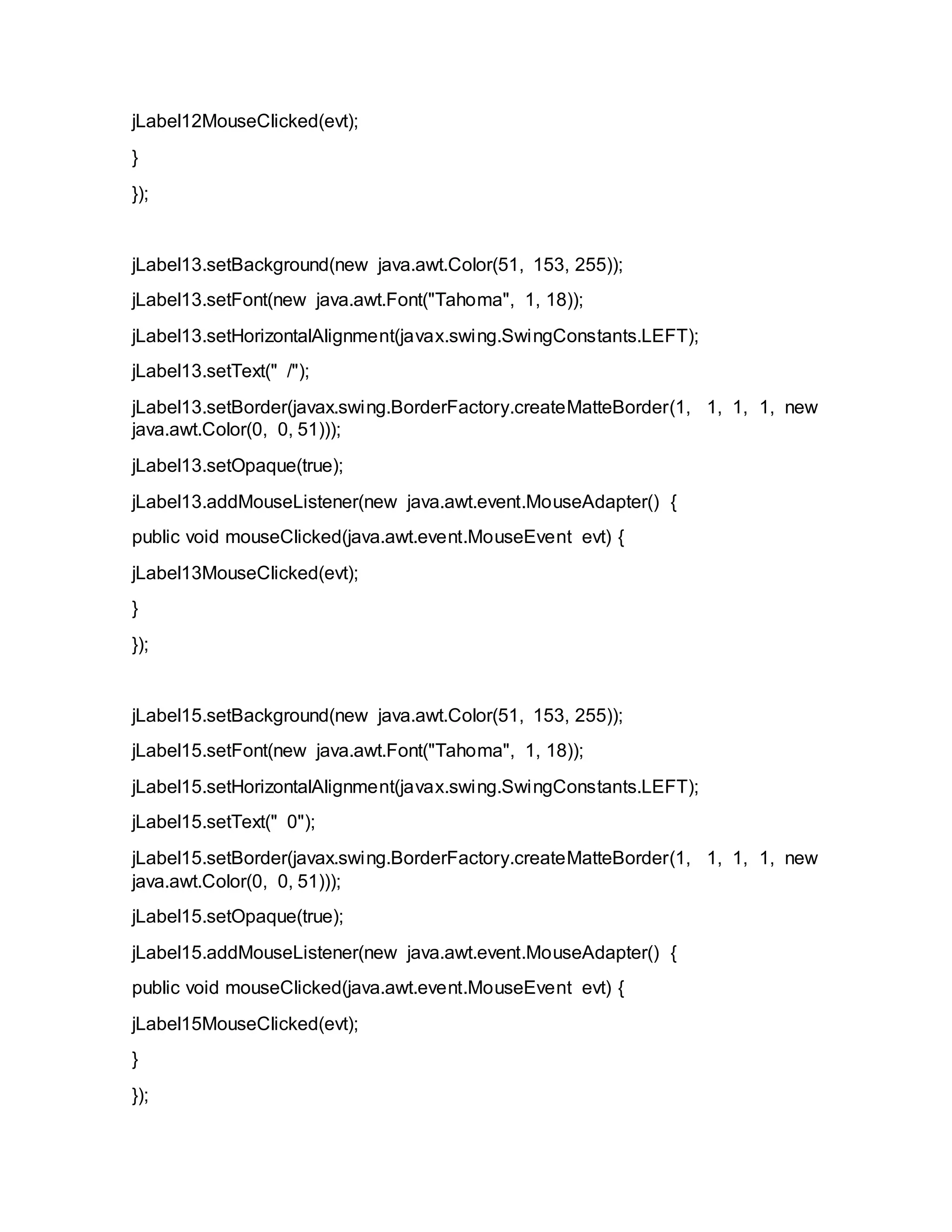Como hacer una calculadora en java | DOCX