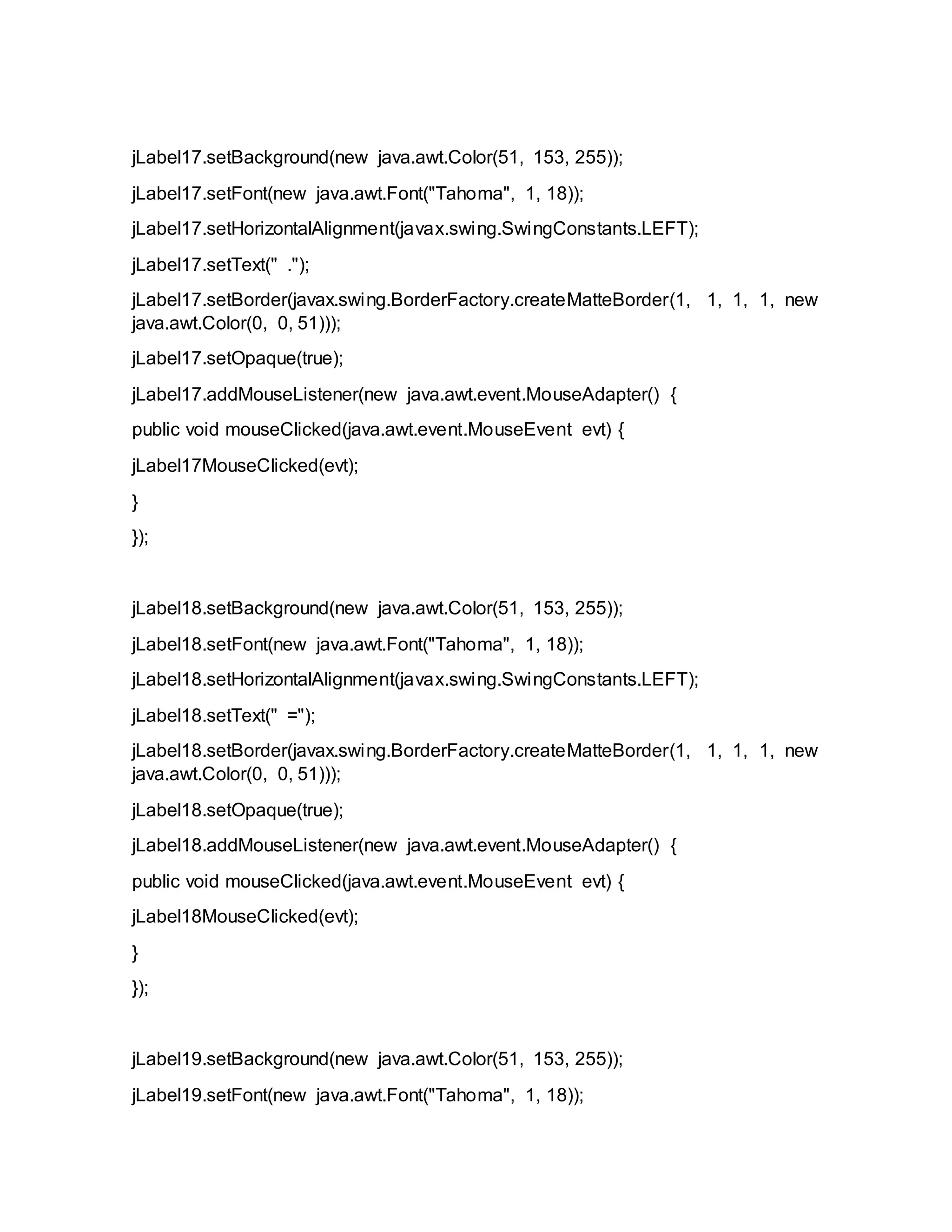 Como hacer una calculadora en java | DOCX