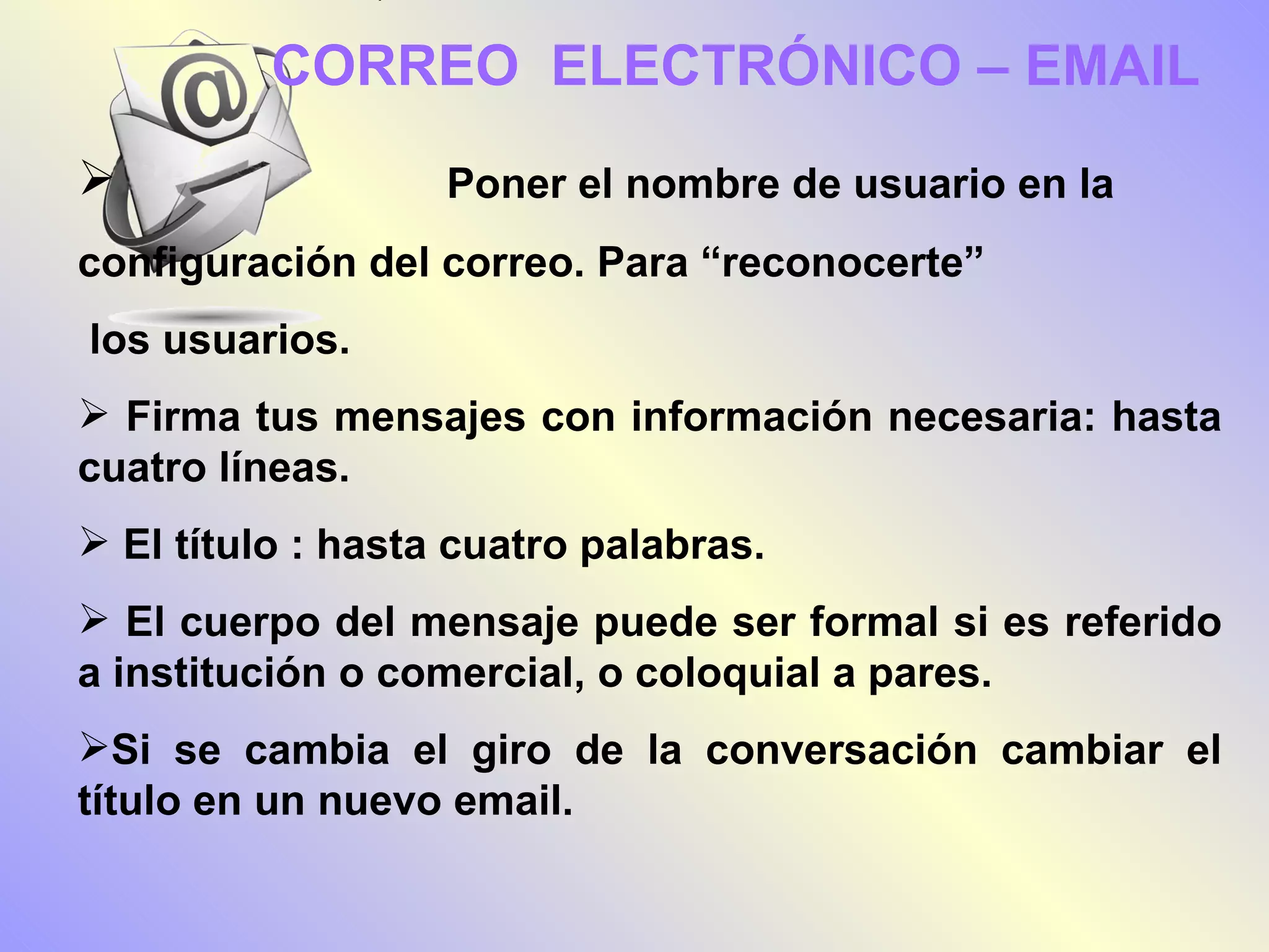 Como hacer un correo de gmail | PPT | Email | Internet