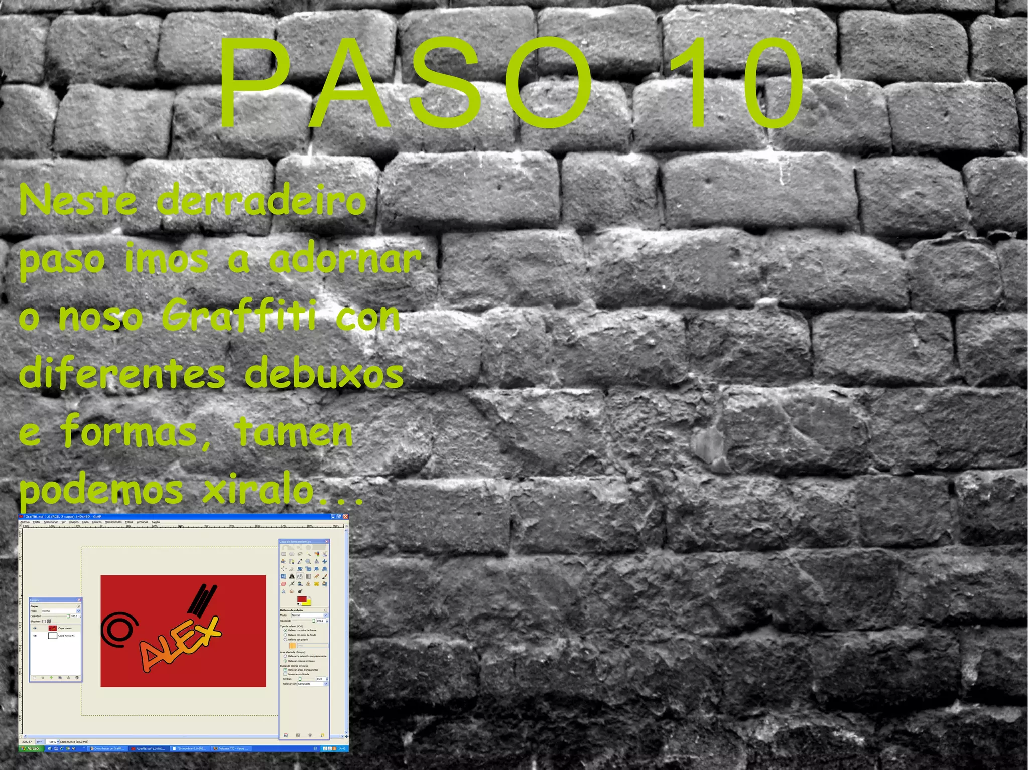 Como hacer un graffiti en Gimp. | ODP