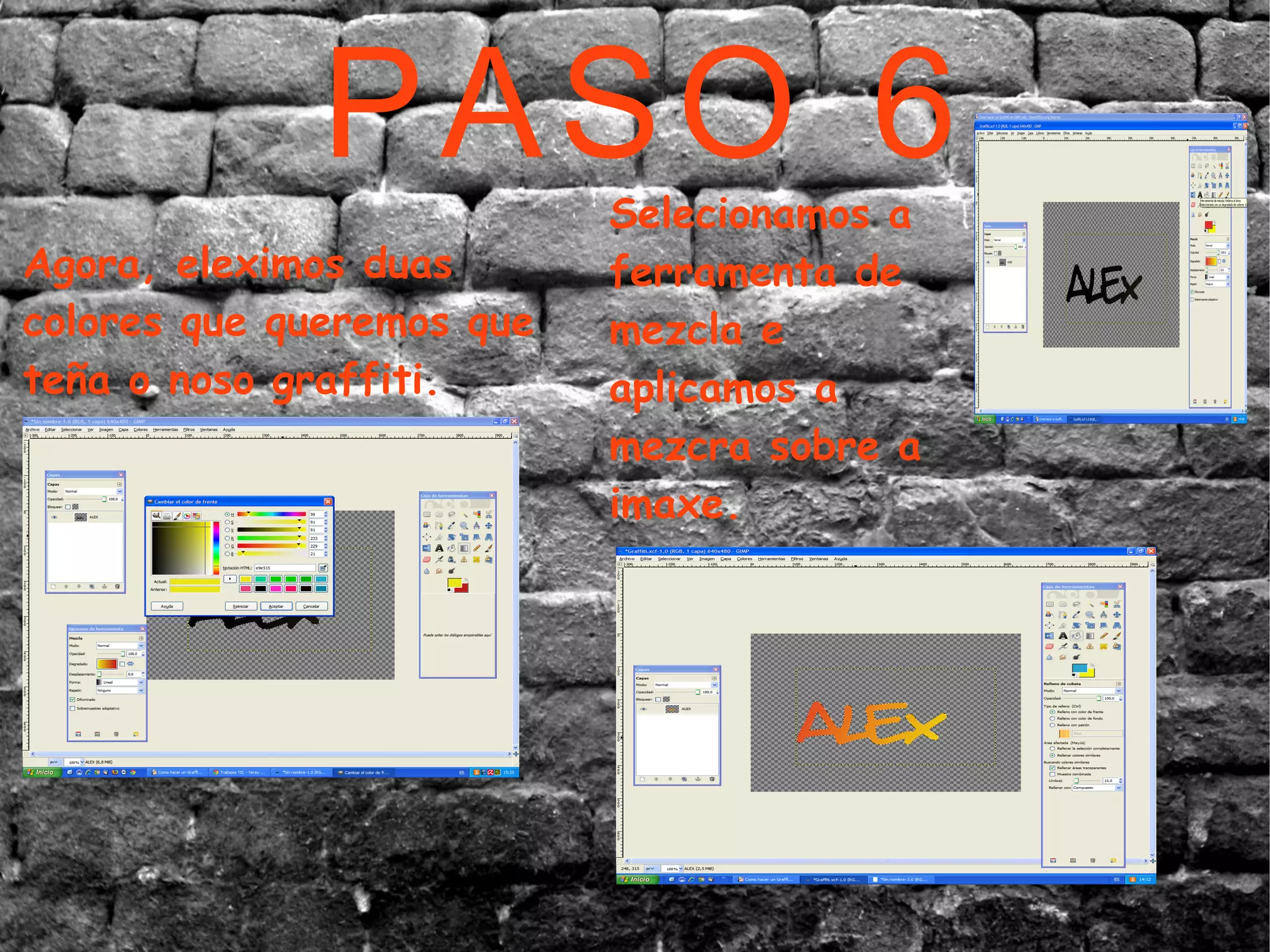 Como hacer un graffiti en Gimp. | ODP