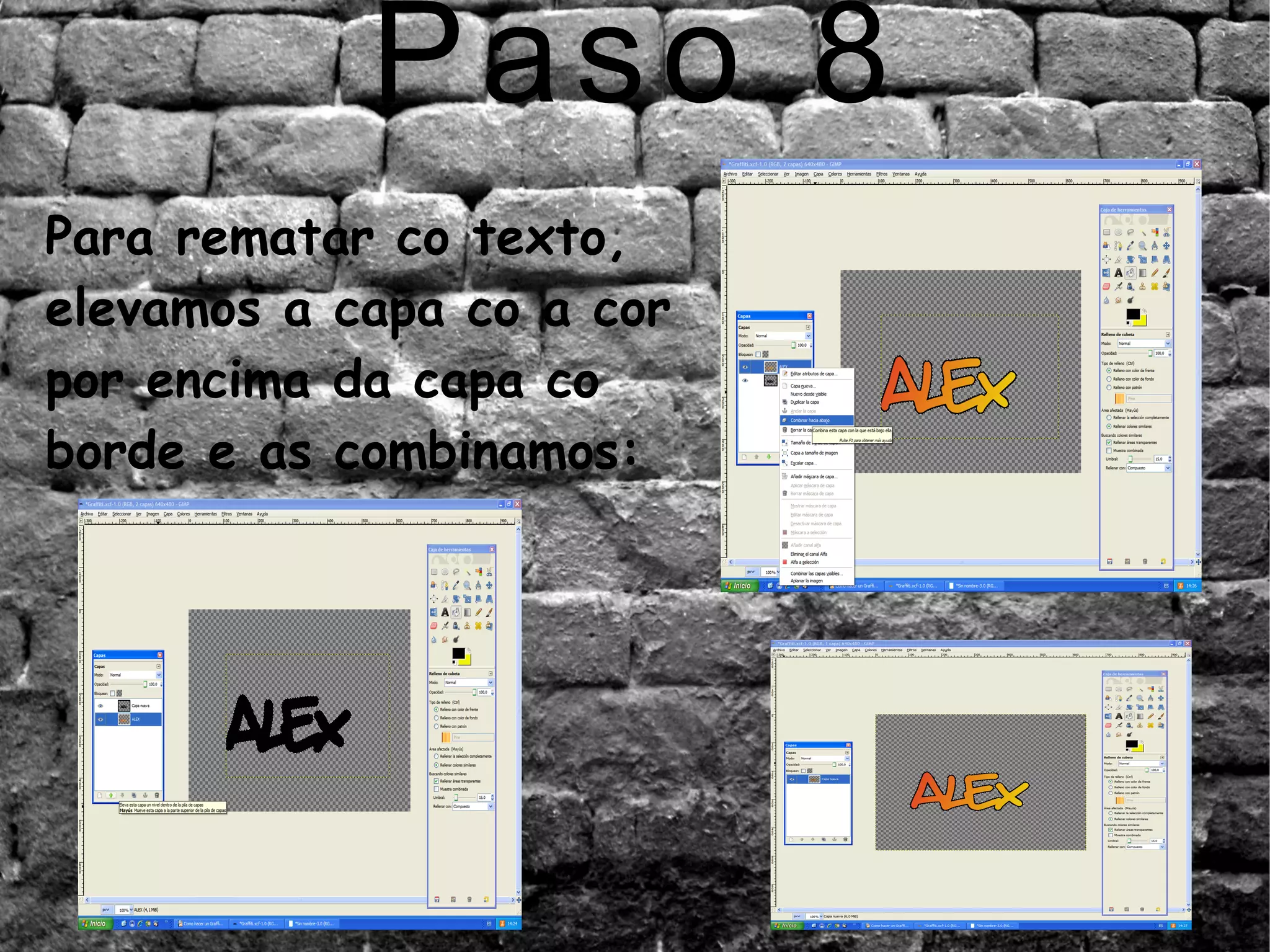 Como hacer un graffiti en Gimp. | ODP