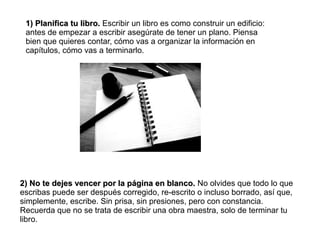 Como hacer un libro | ODP