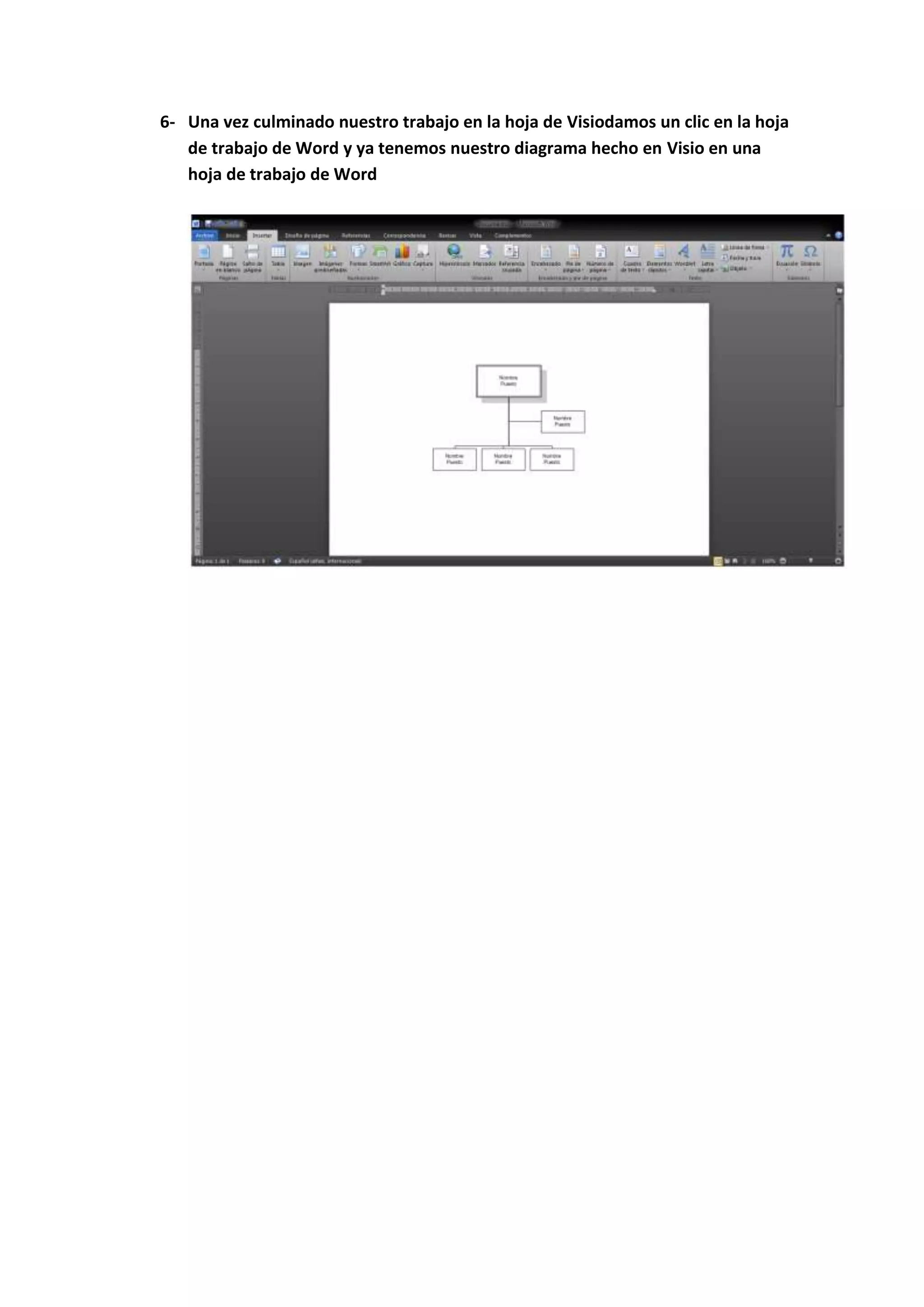 Como insertar una hoja de visio en microsoft word | PDF