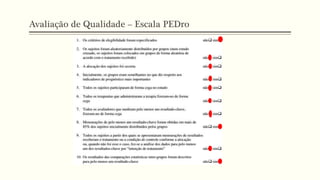 Como interpretar um artigo em Fisioterapia - Básico | PPTX