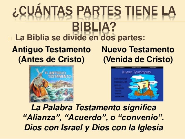 Que Significa La Palabra Biblia Y Como Esta Dividida - Descargar Pdf