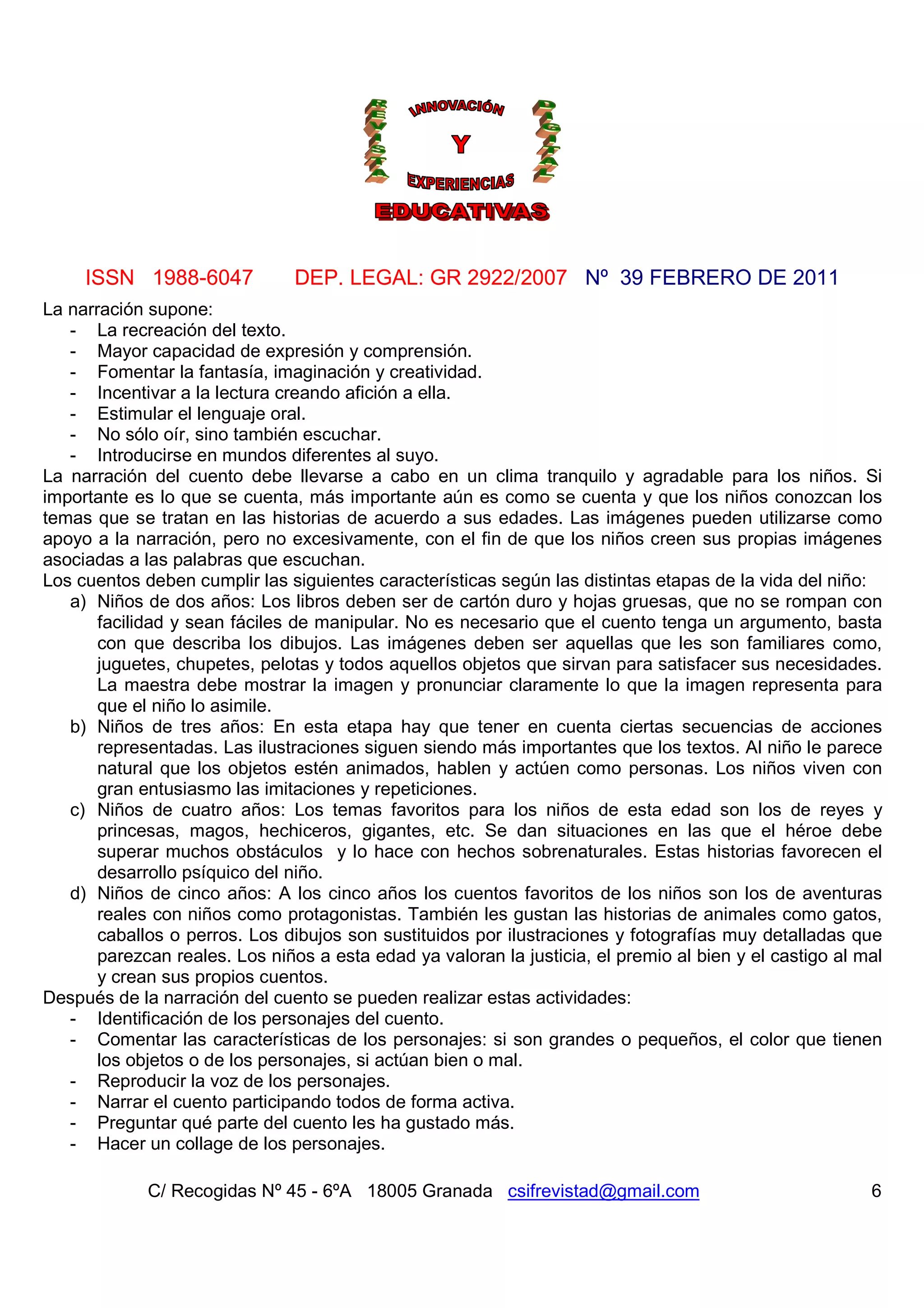 Como leer un cuento | PDF