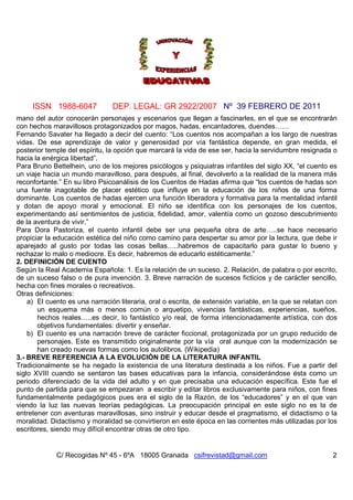 Como leer un cuento | PDF