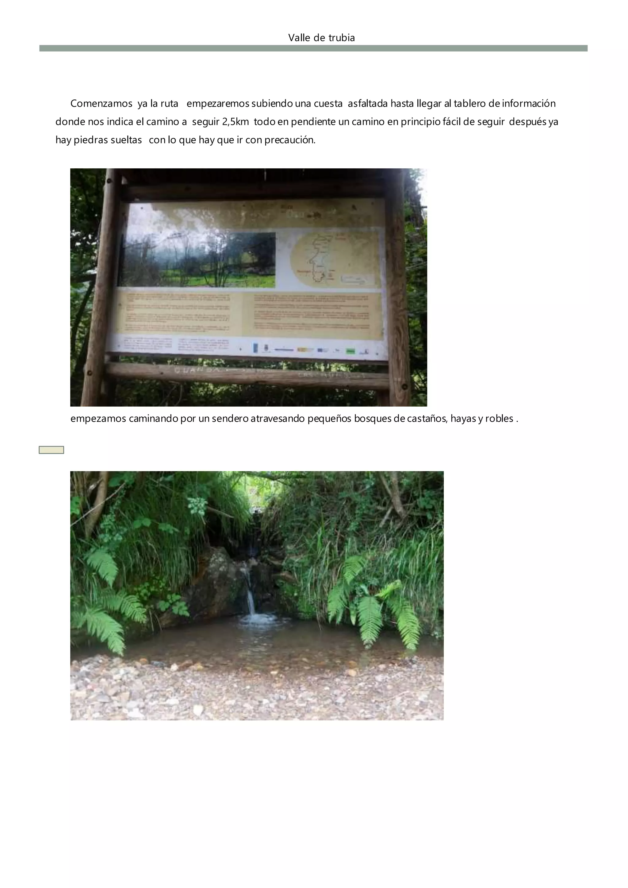 Como llegar a la cascada de guanga | DOCX