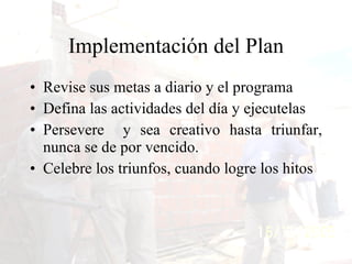 Como Lograr Las Metas | PPT