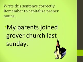 Comon proper nouns | PPT