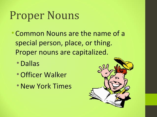 Comon proper nouns | PPT