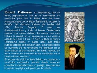 Como nos llego la biblia | PPTX