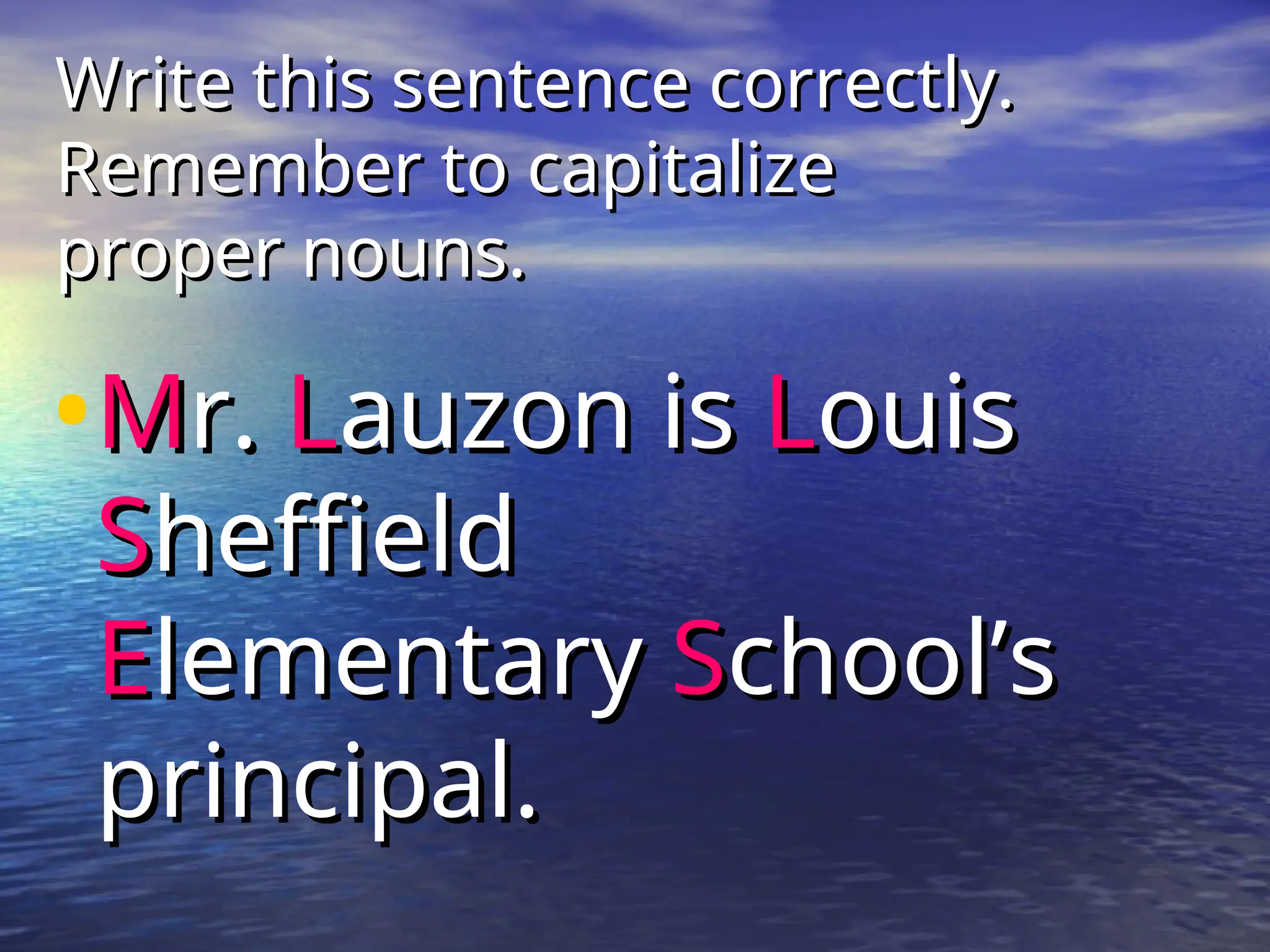 Common and Proper Noun Grade 3 Powerpoint | PPT