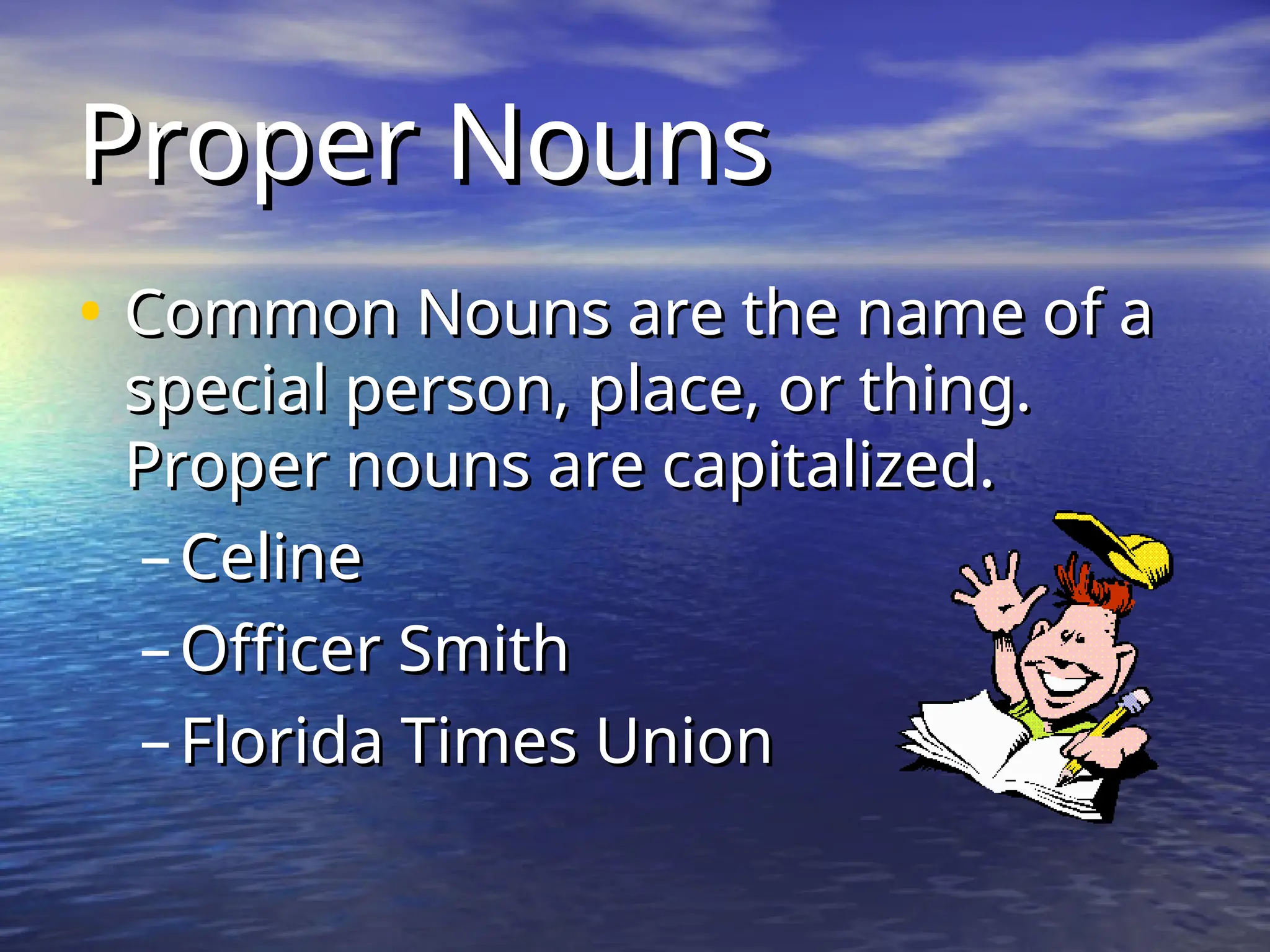 Common and Proper Noun Grade 3 Powerpoint | PPT
