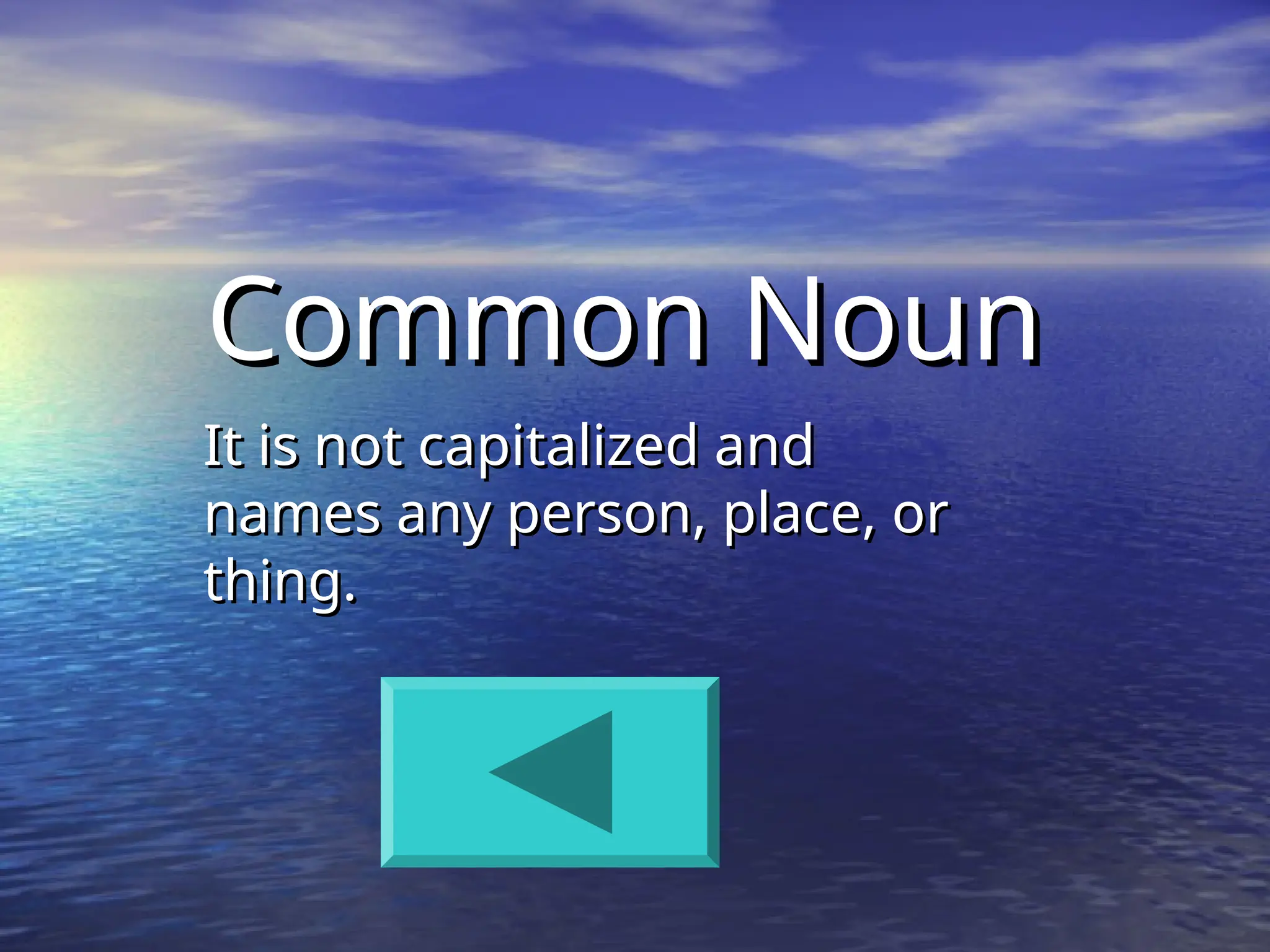 Common and Proper Noun Grade 3 Powerpoint | PPT
