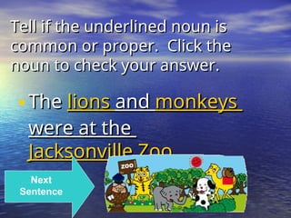 Common and Proper Noun Grade 3 Powerpoint | PPT