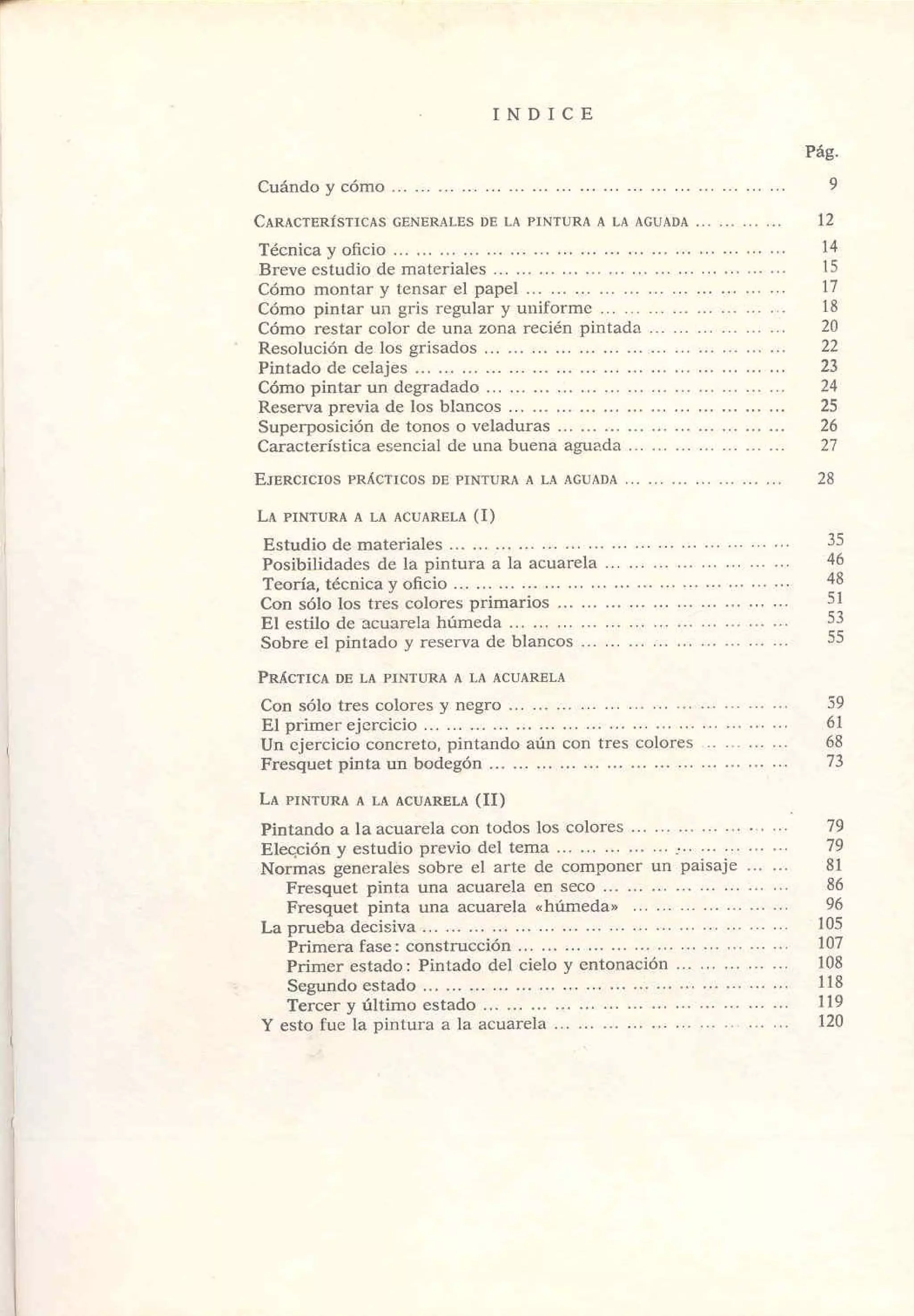 Como pintar a la acuarela parramon | PDF